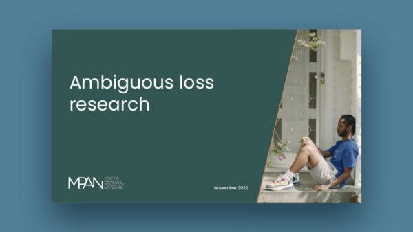 Ambiguous Loss: Research Insights from The Missed Foundation